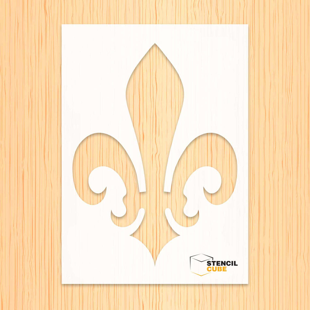 Fleur De Lis Symbol Stencil – Stencilcube