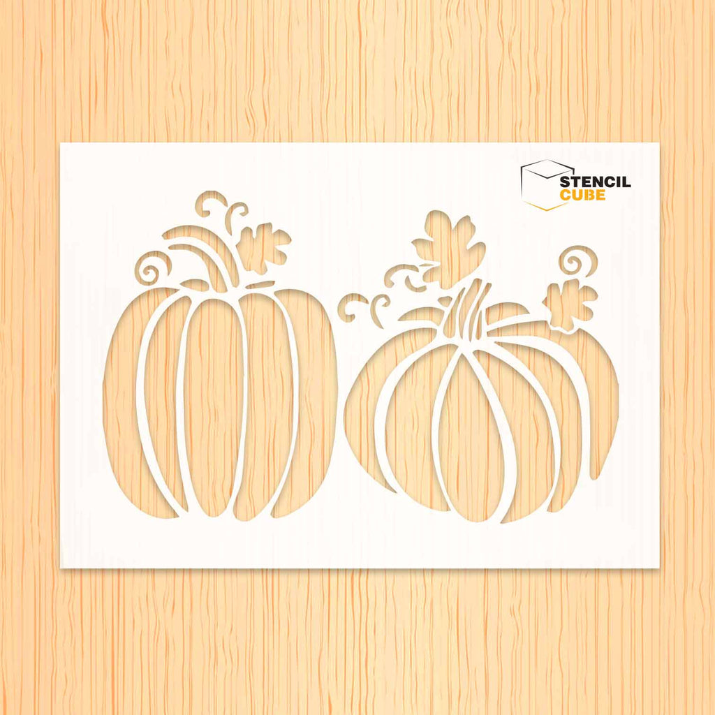 Pumpkins Stencil | Stencilcube