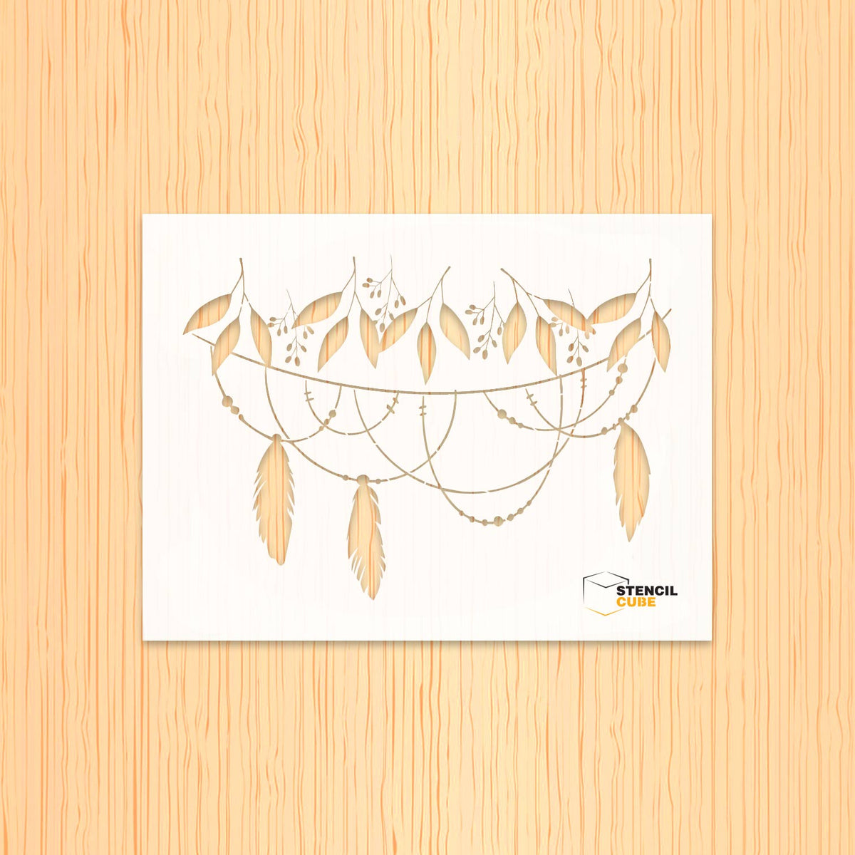 Boho Design Stencil – Stencilcube