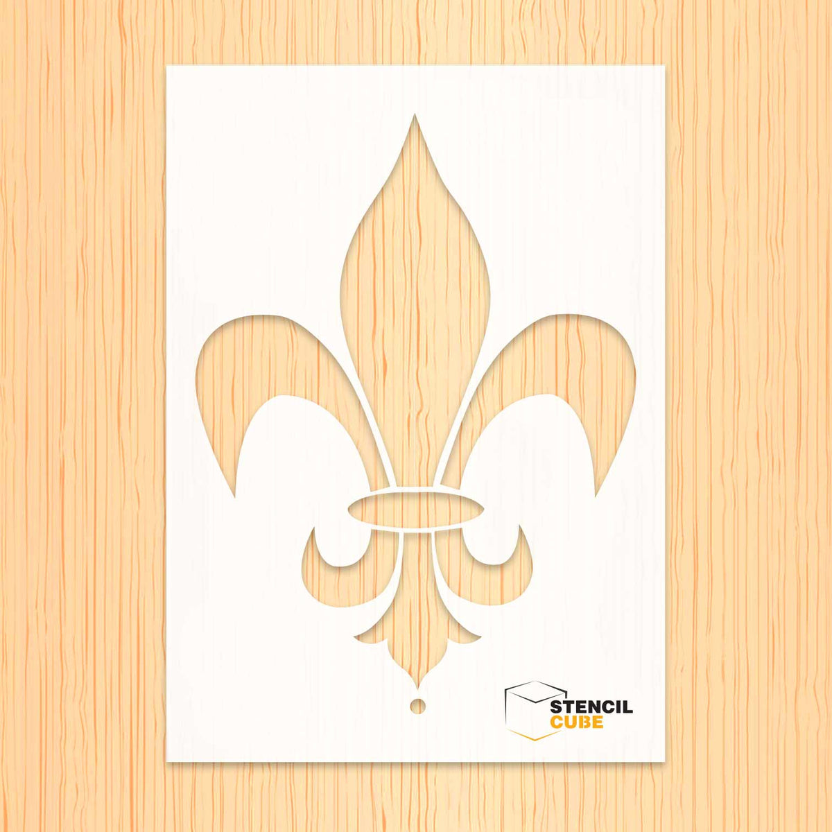 Fleur De Lis Stencil – Stencilcube