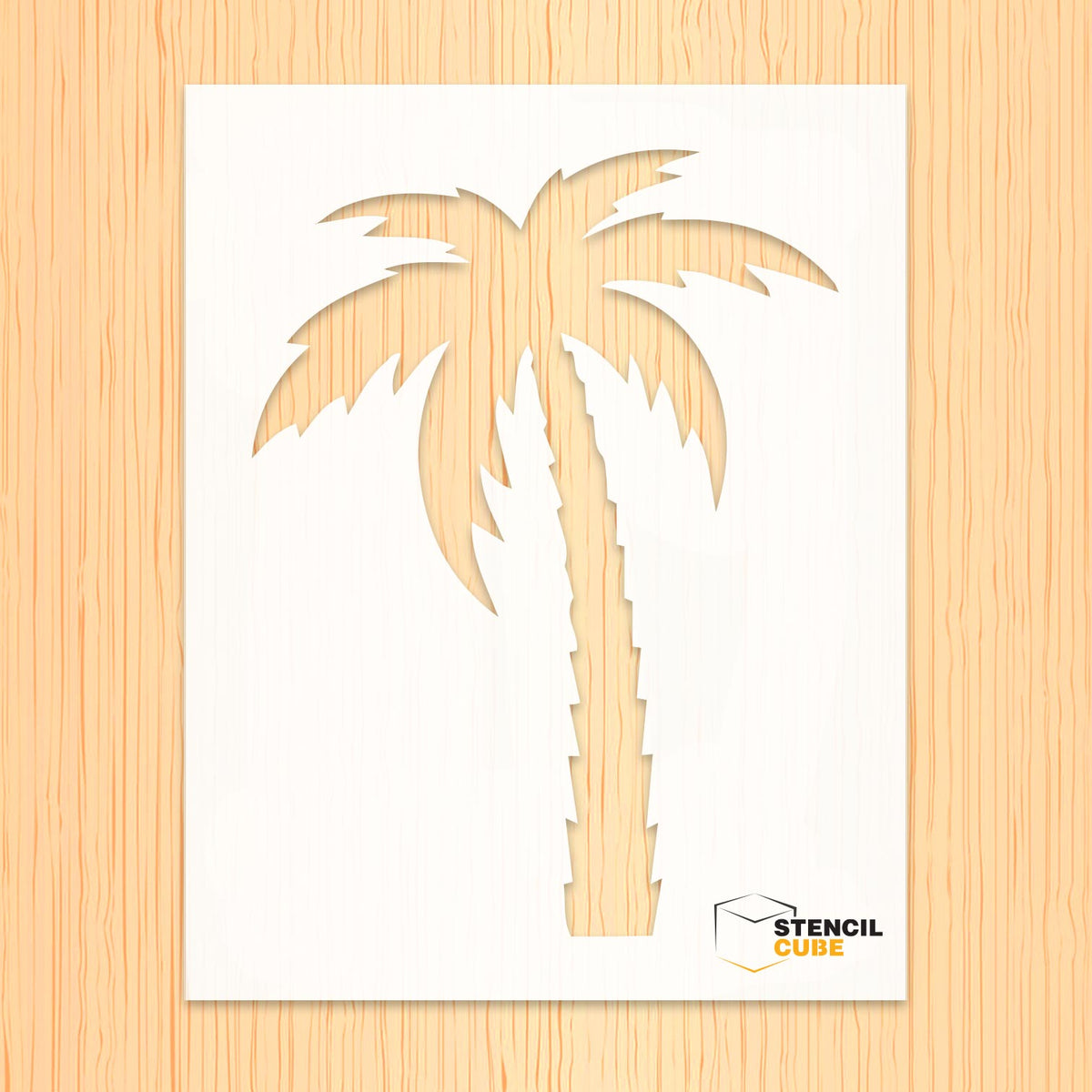 Palm Tree Stencil – Stencilcube